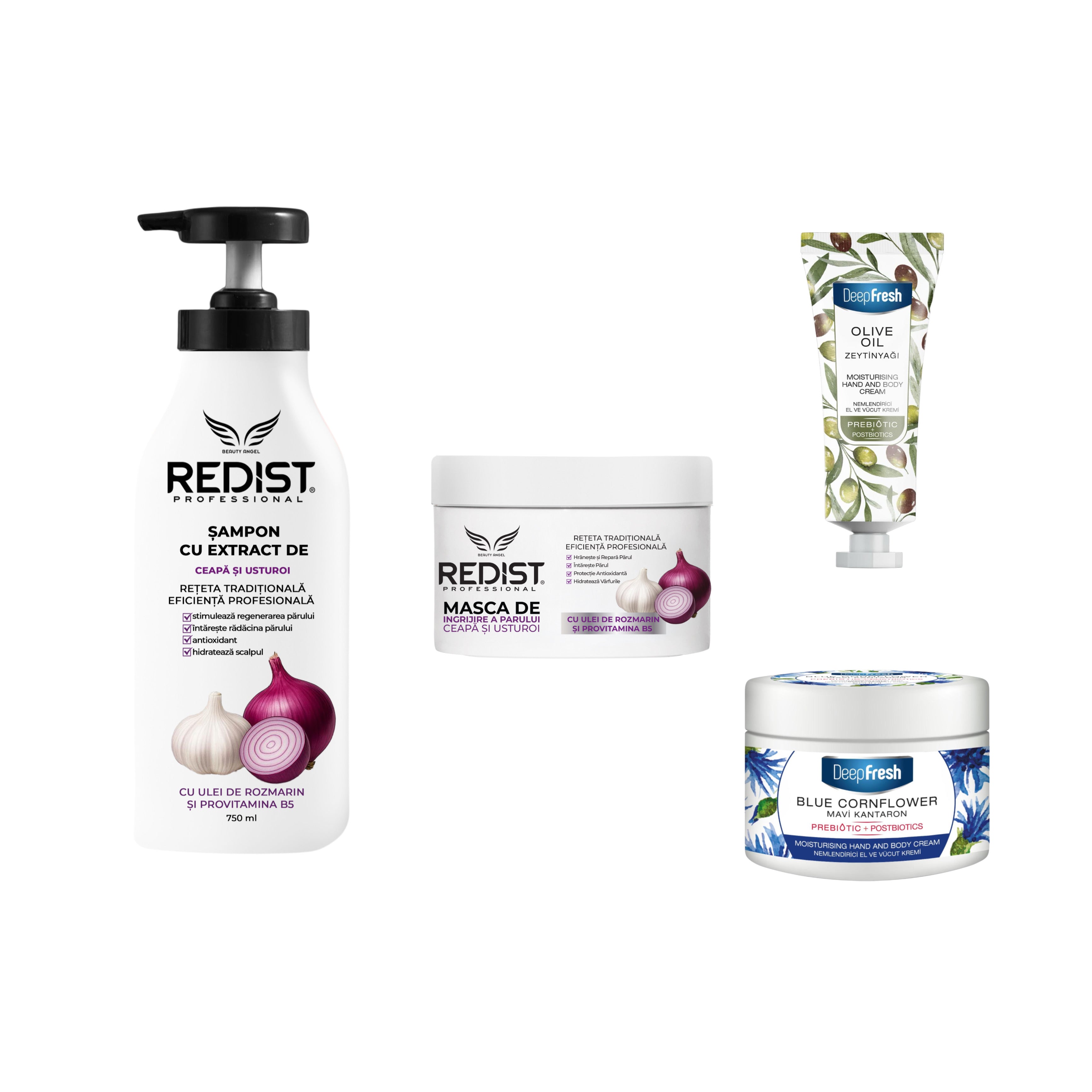 Gama Redist cu extract de ceapă și usturoi pentru creșterea și regener